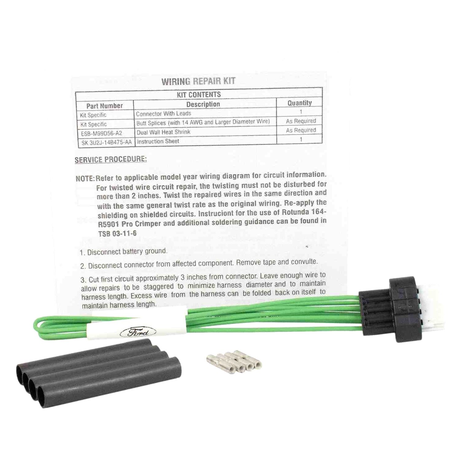 Motorcraft® WPT1537 - Wire Assembly