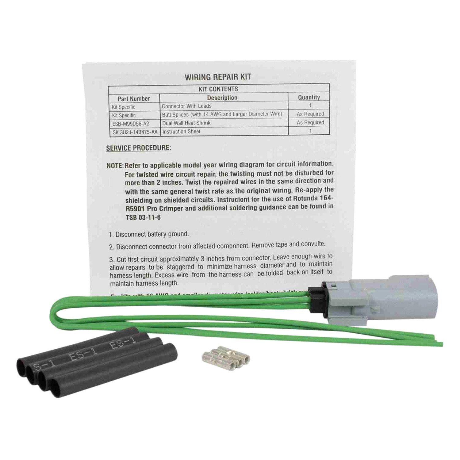 Motorcraft® WPT1615 - Wire Assembly