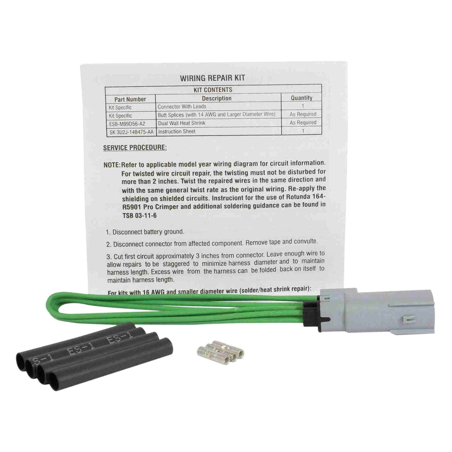 Motorcraft® WPT1615 - Wire Assembly