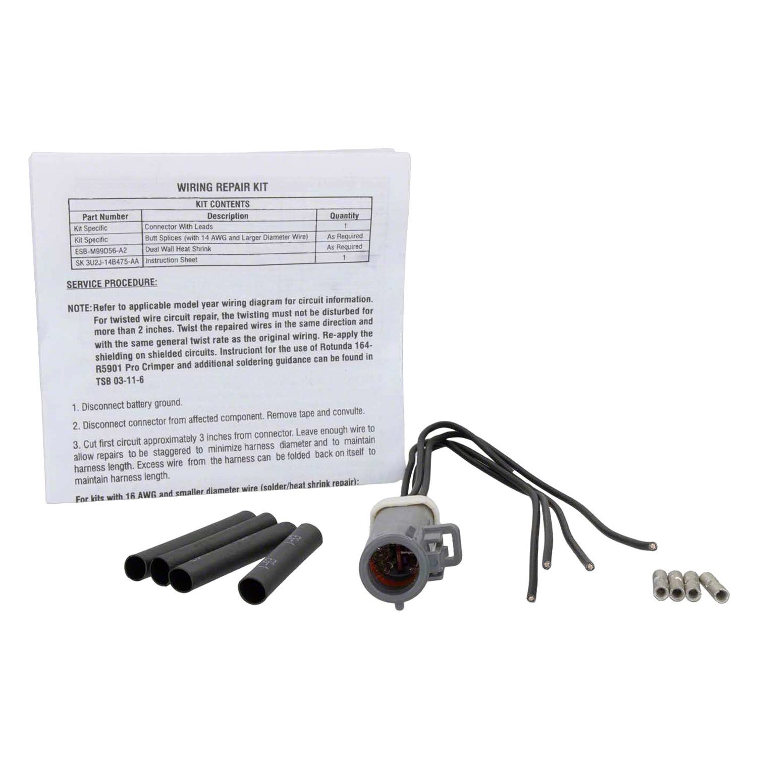 Motorcraft® WPT1812 - Wire Assembly