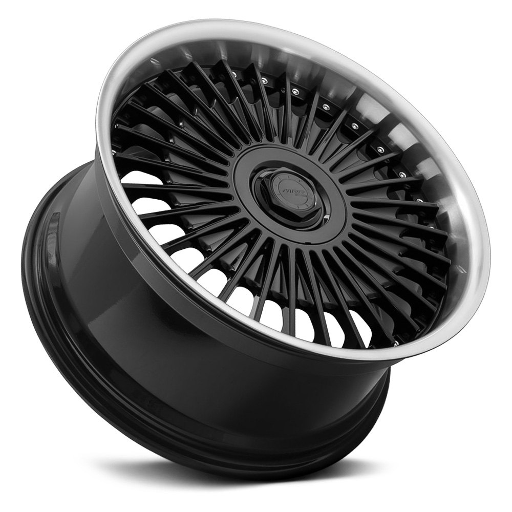 MRR® VP4 Wheels - Black with Machined Face Rims