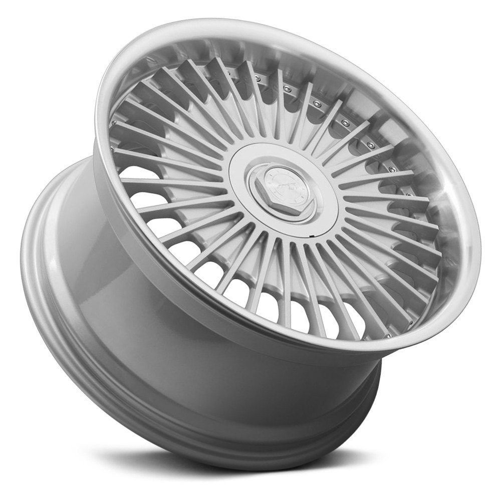 MRR® VP4 Wheels - Silver with Machined Face Rims