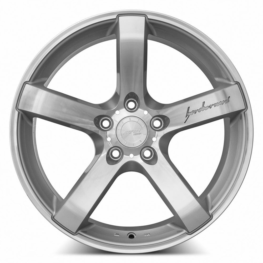 MRR® VP5 Wheels - Silver Machine Face Rims