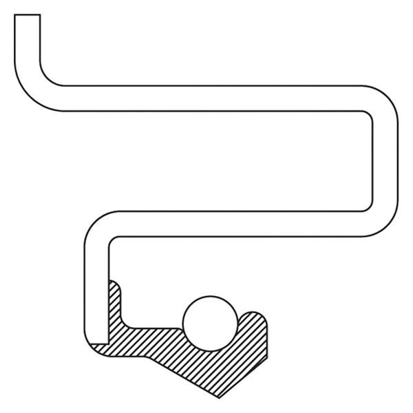 National® 3404 - Automatic Transmission Oil Pump Seal