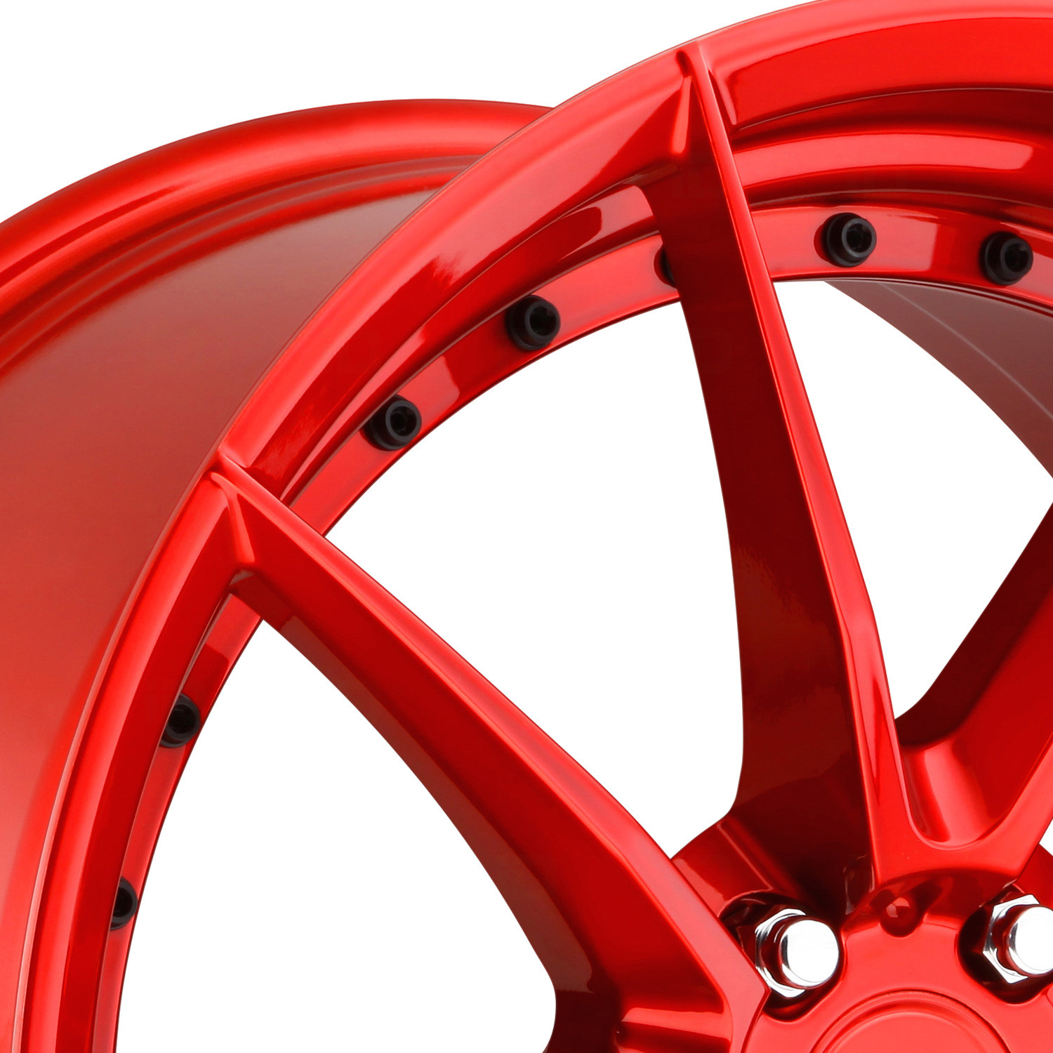 NICHE® M213 SECTOR Wheels - Candy Red Rims