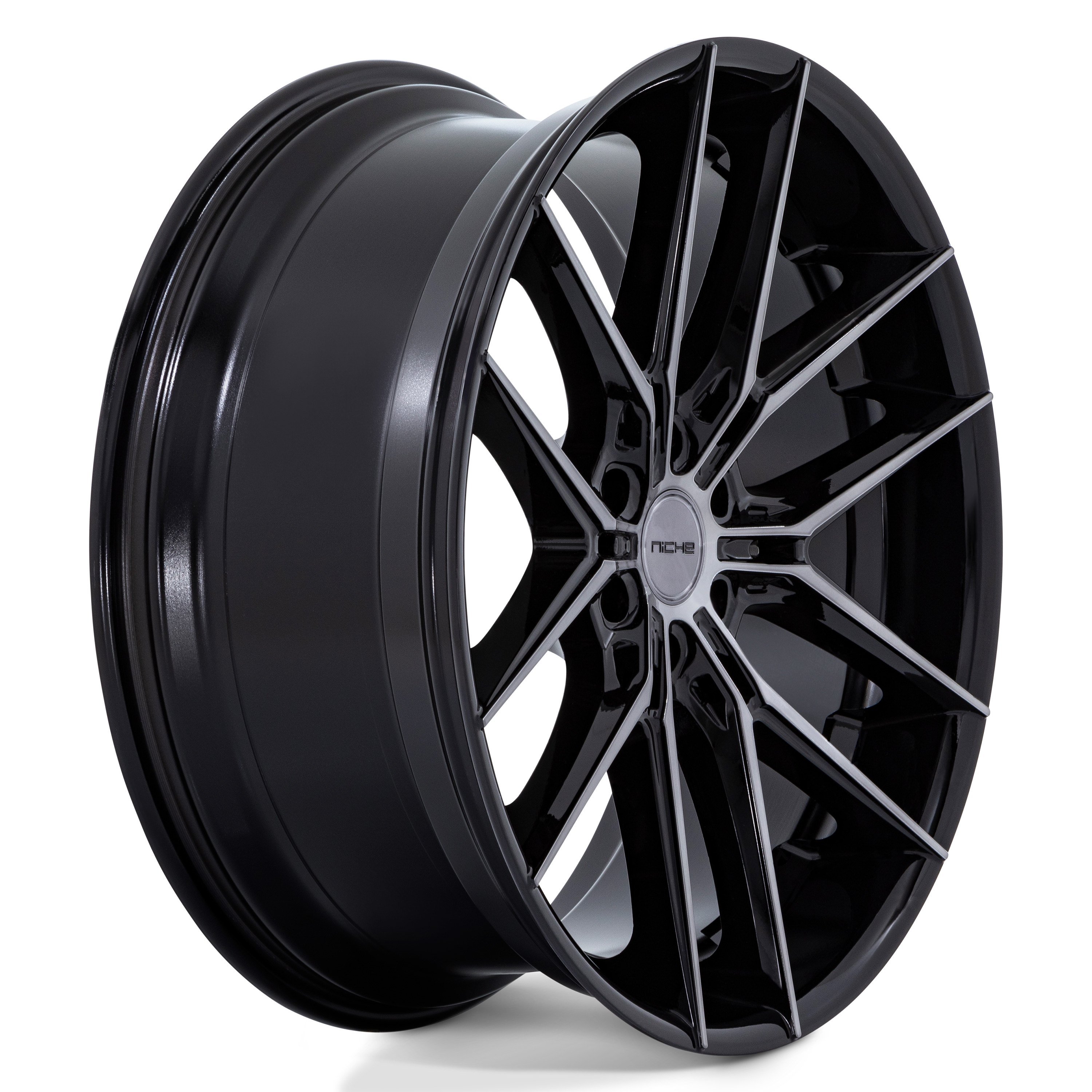 NICHE® NC280 PRODIGY 6 Wheels - Gloss Black with Dark Tinted Clear Face ...