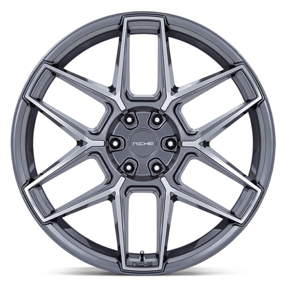 NICHE® NC281 RISE Wheels - Anthracite with Machined Face Rims