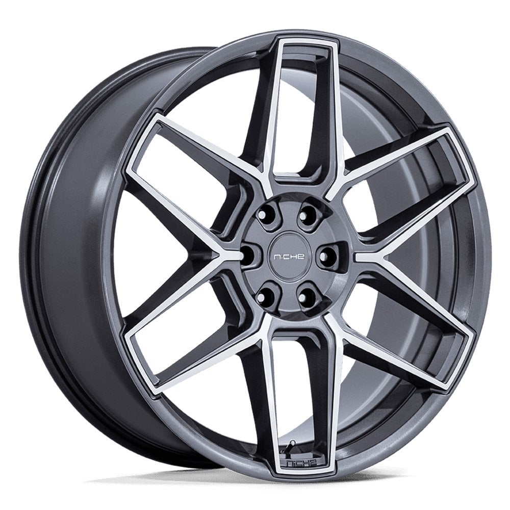 NICHE® NC281 RISE Wheels - Anthracite with Machined Face Rims