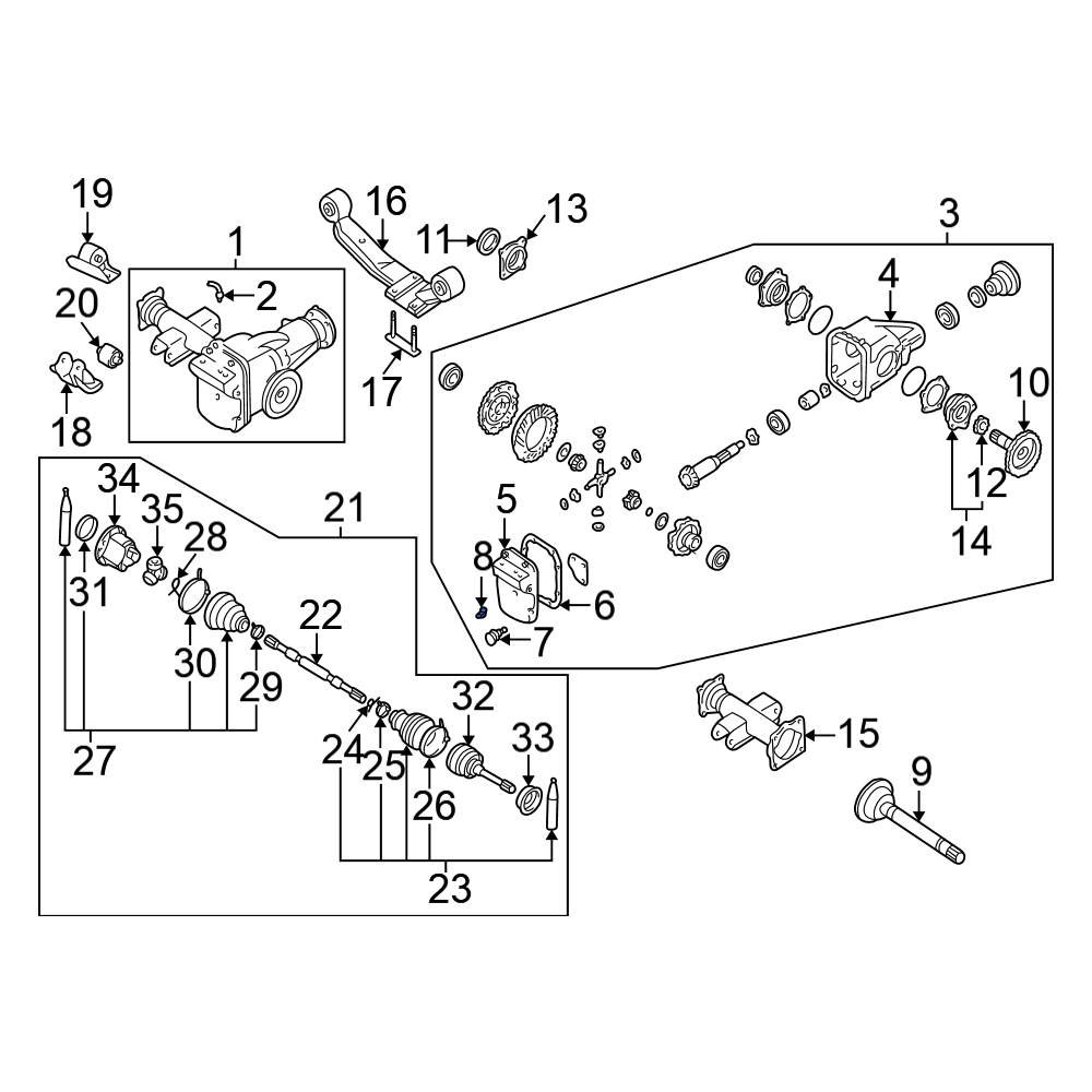 Nissan OE 009312121A - Front Differential Cover Plug