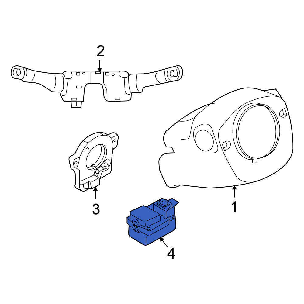 Nissan OE DHGMM1NC1A - Steering Column Lock