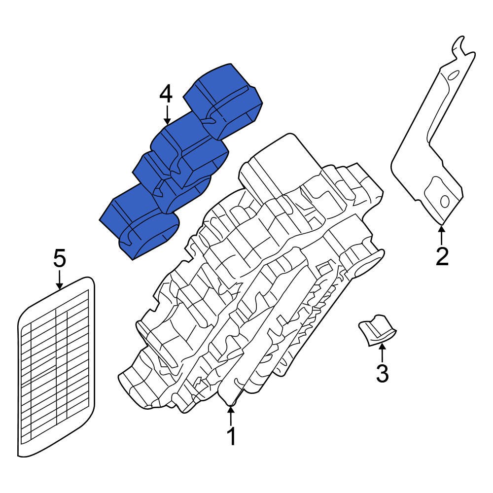 Nissan OE 2523079917 - Accessory Power Relay