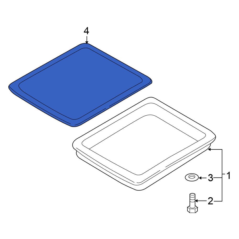 Nissan OE 3139790X0A - Transmission Oil Pan Gasket