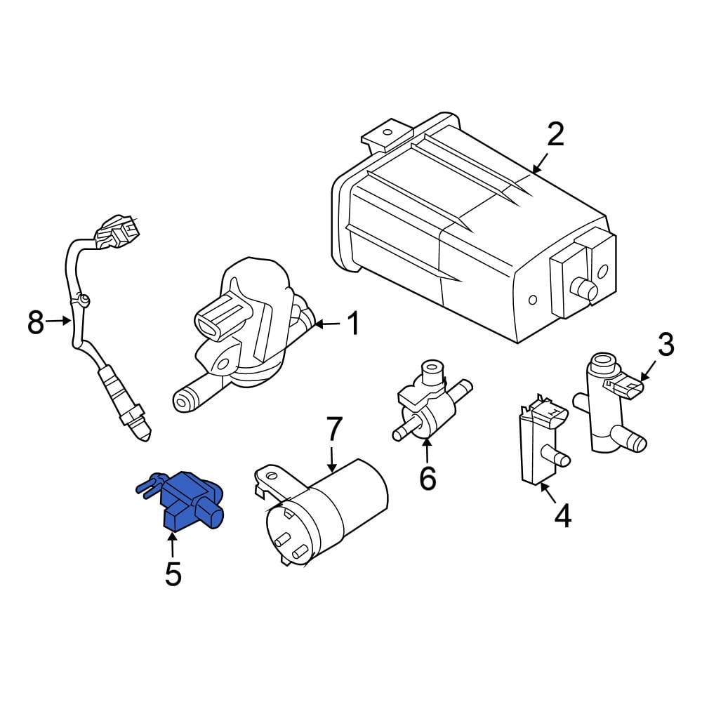 Nissan OE 149307S000 - Vapor Canister Purge Solenoid