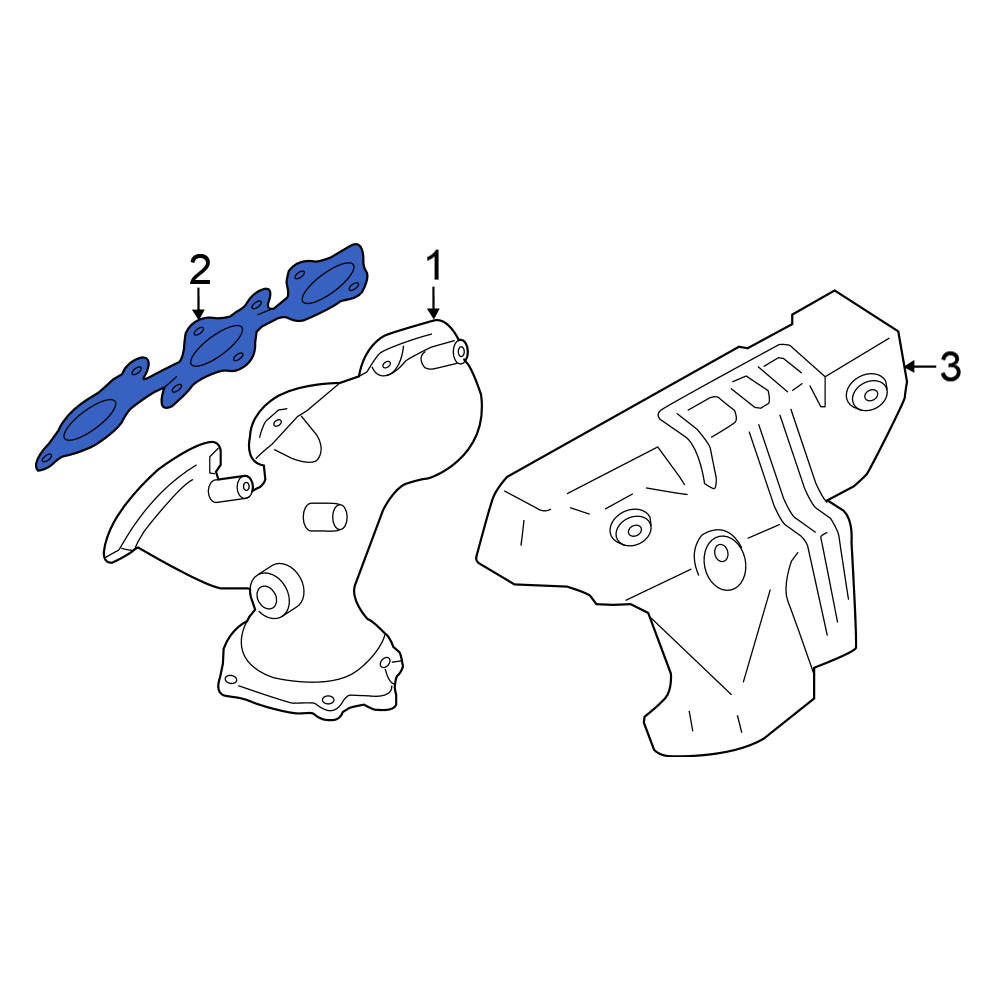 Nissan OE 14036EA200 - Exhaust Manifold Gasket