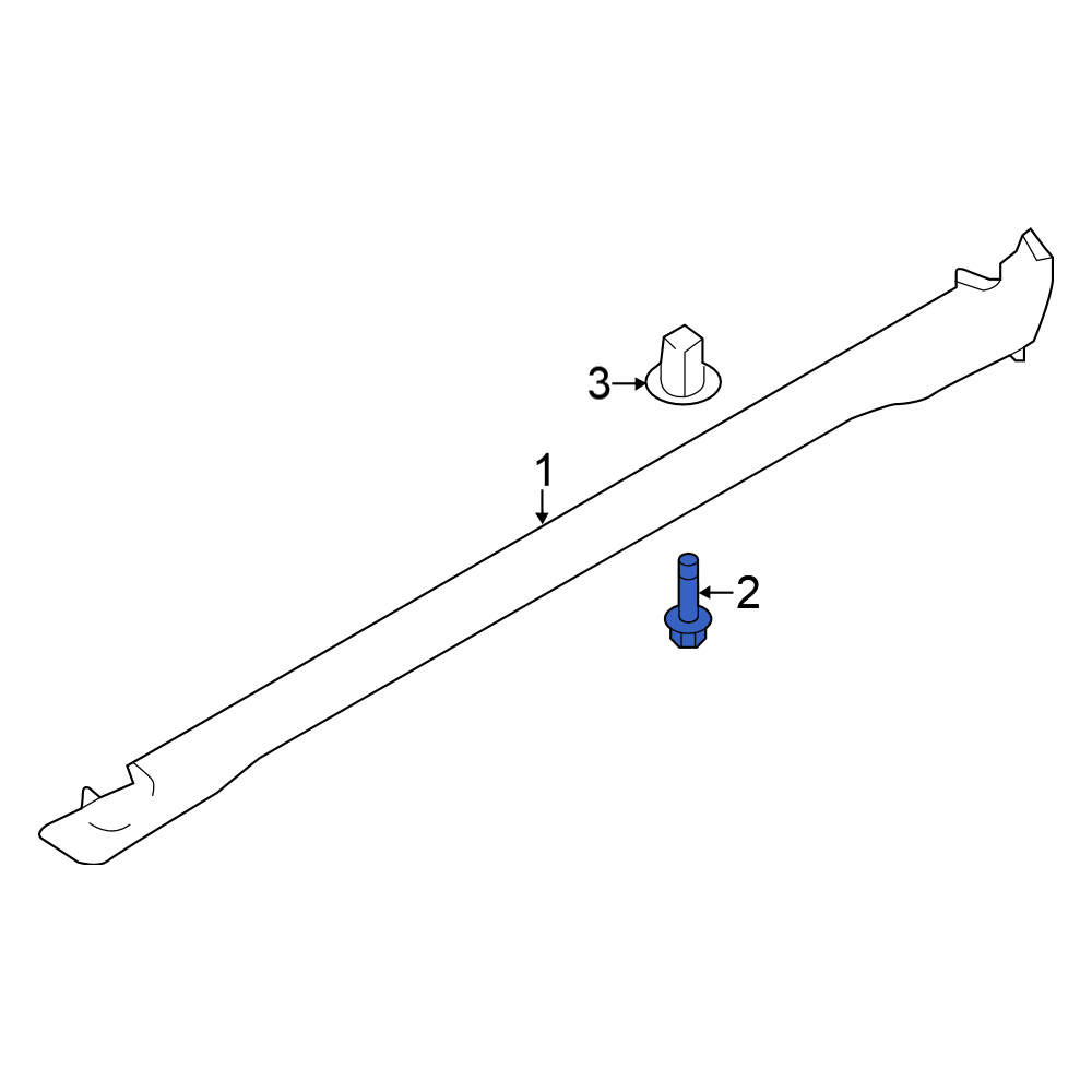 Nissan OE 0146600261 - Bumper Cover Screw