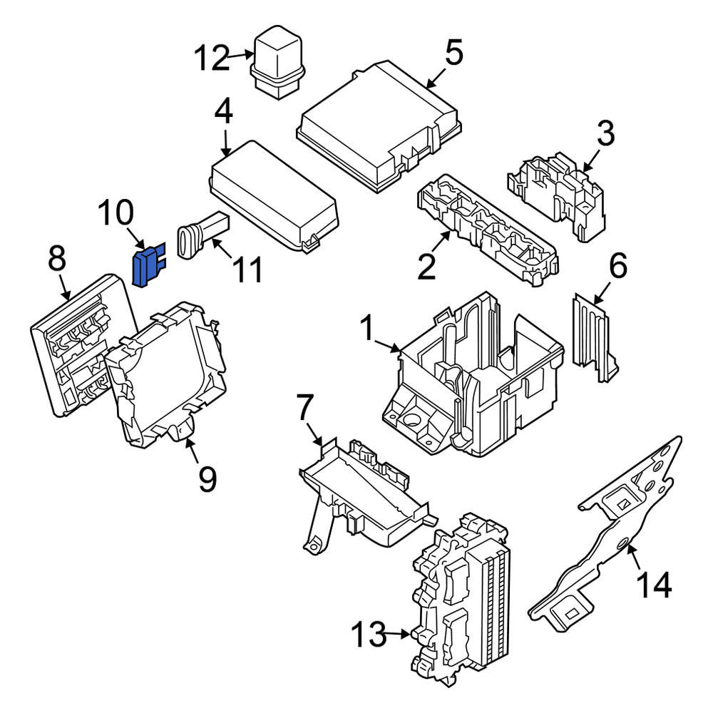 Nissan OE 24319C9915 - Multi-Purpose Fuse