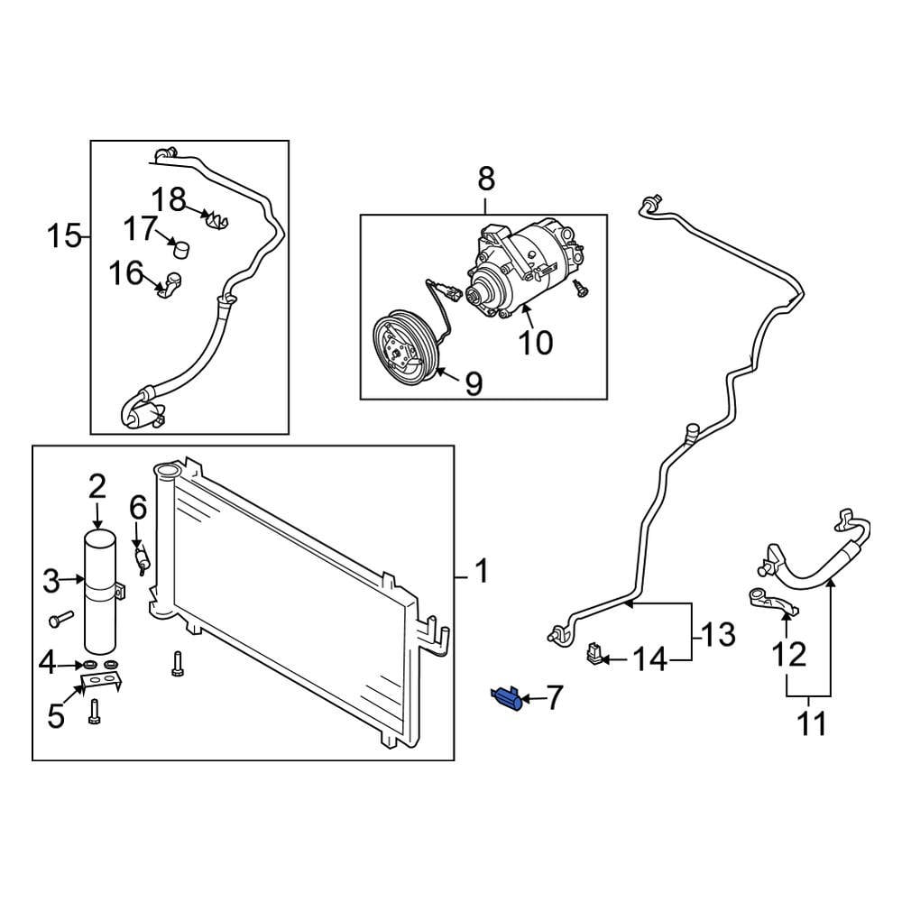 Nissan OE 277223VA0A - Ambient Air Temperature Sensor
