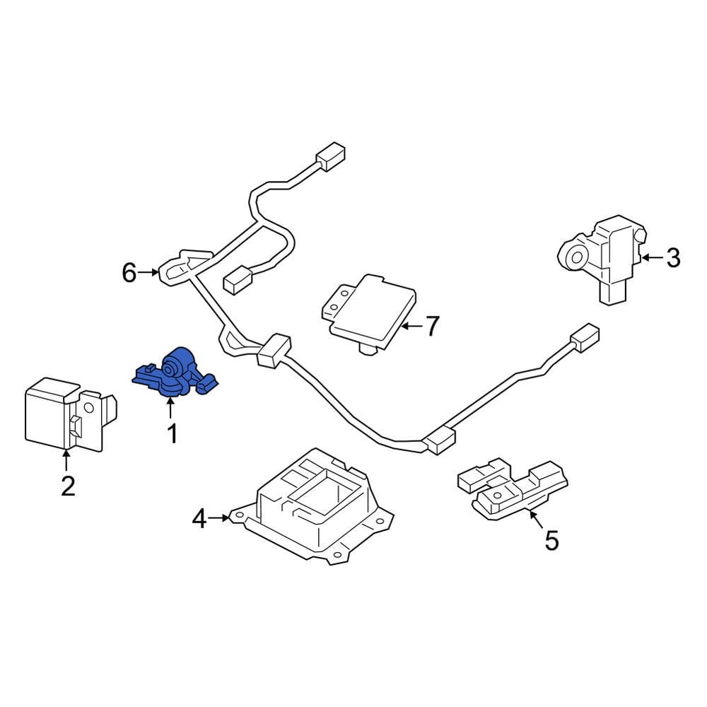 Nissan OE 985815RA8A - Front Air Bag Impact Sensor