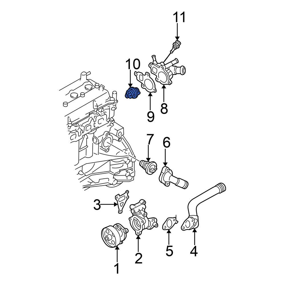 Nissan OE 212306N20A - Engine Coolant Thermostat