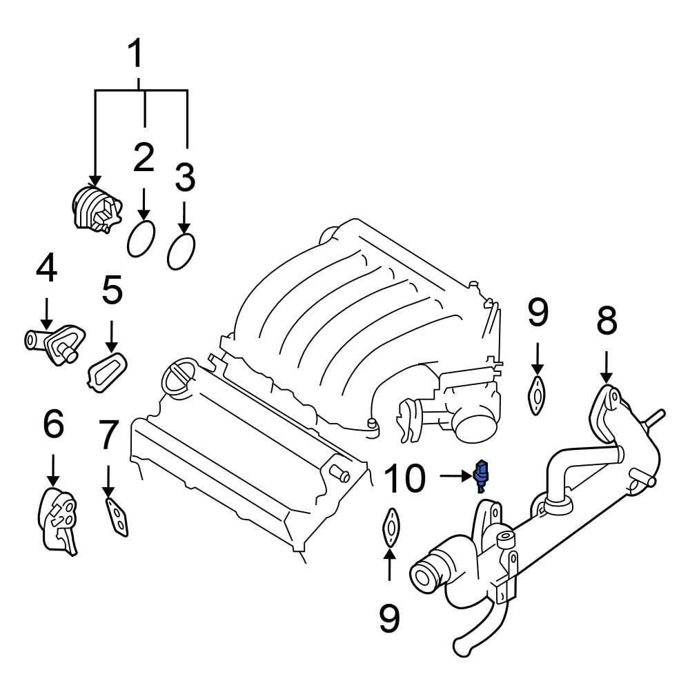 Nissan OE 226307Y000 - Engine Coolant Temperature Sensor