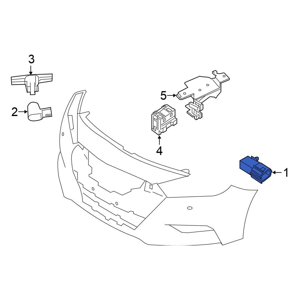 Nissan OE 277223VA0A - Ambient Air Temperature Sensor
