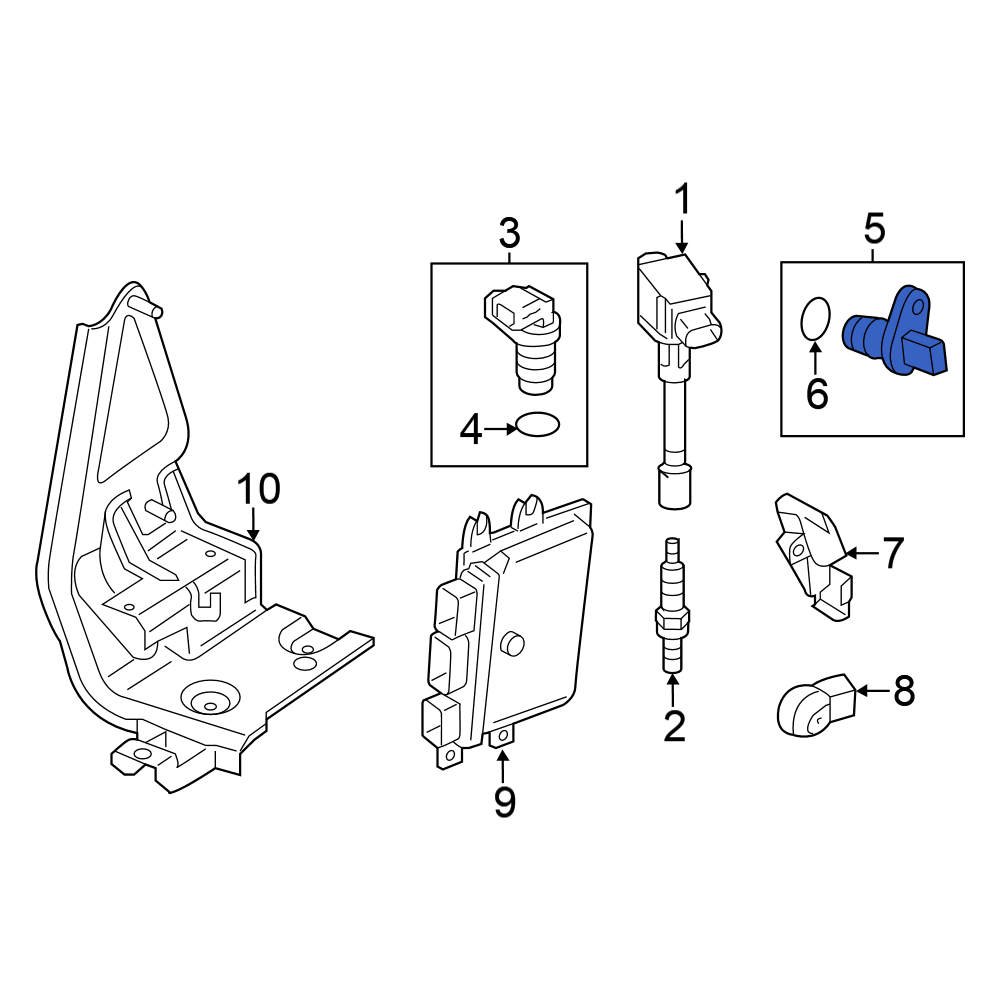 Nissan OE 237311VA0A - Engine Crankshaft Position Sensor