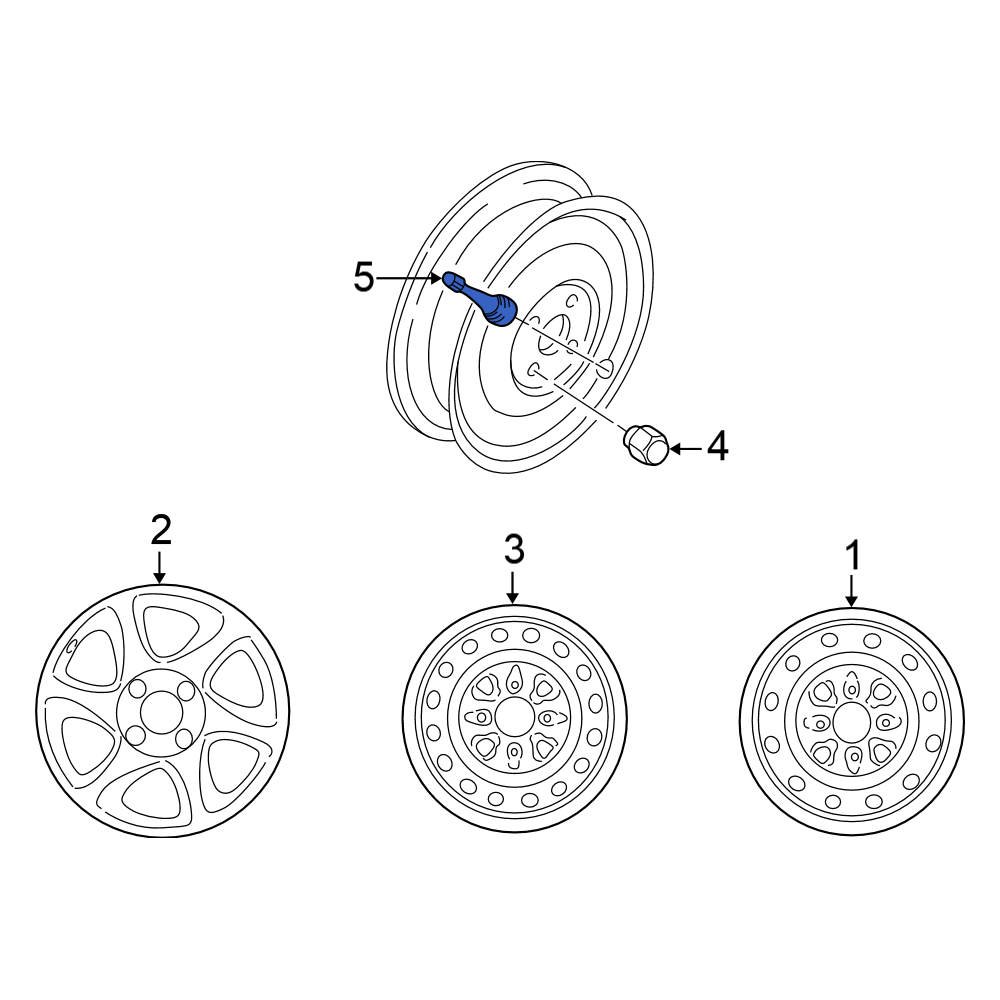 Nissan OE 40311S3500 - Tire Valve Stem