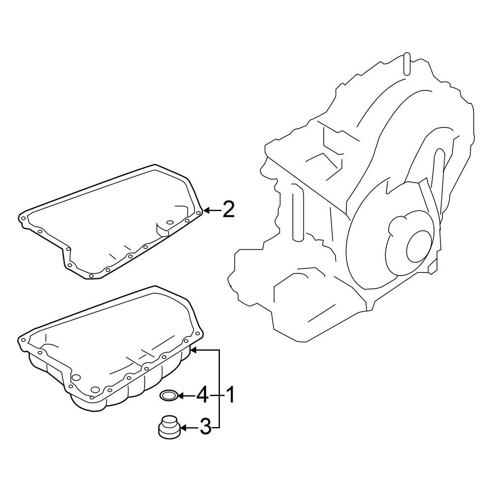 Nissan OE 11026JA00A - Automatic Transmission Drain Plug Gasket