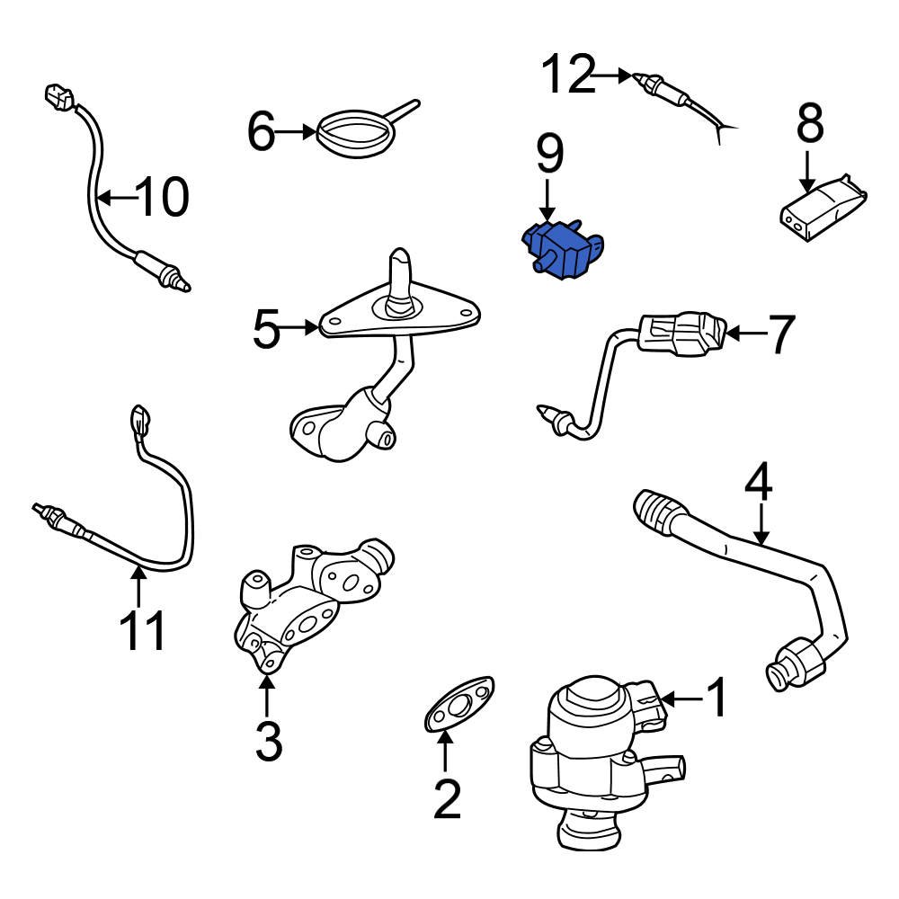 Nissan OE 1493554U0D - Vapor Canister Purge Solenoid