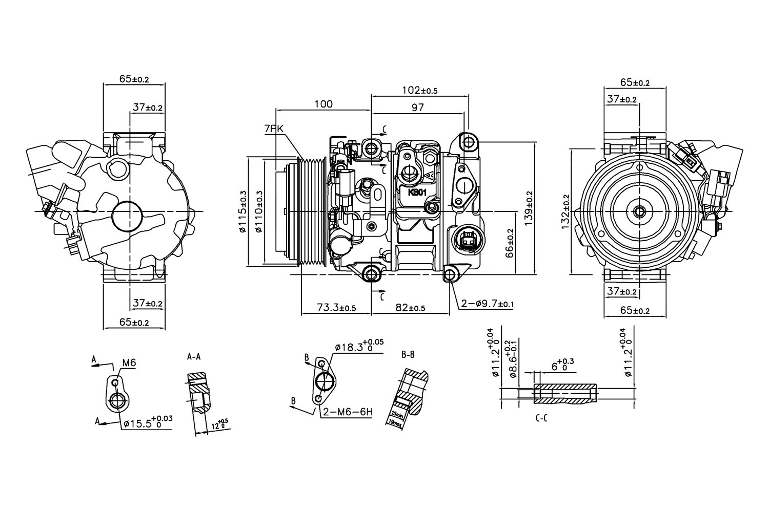 Nissens® 890143 - A/C Compressor