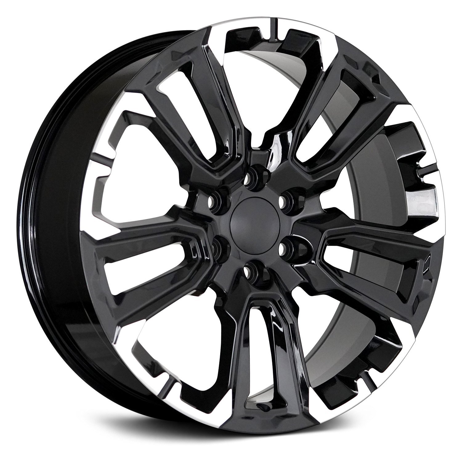 OE CONCEPTS® C31 2021/2022 SILVERADO Wheels - Gloss Black with Machined Face Rims - C31 ...