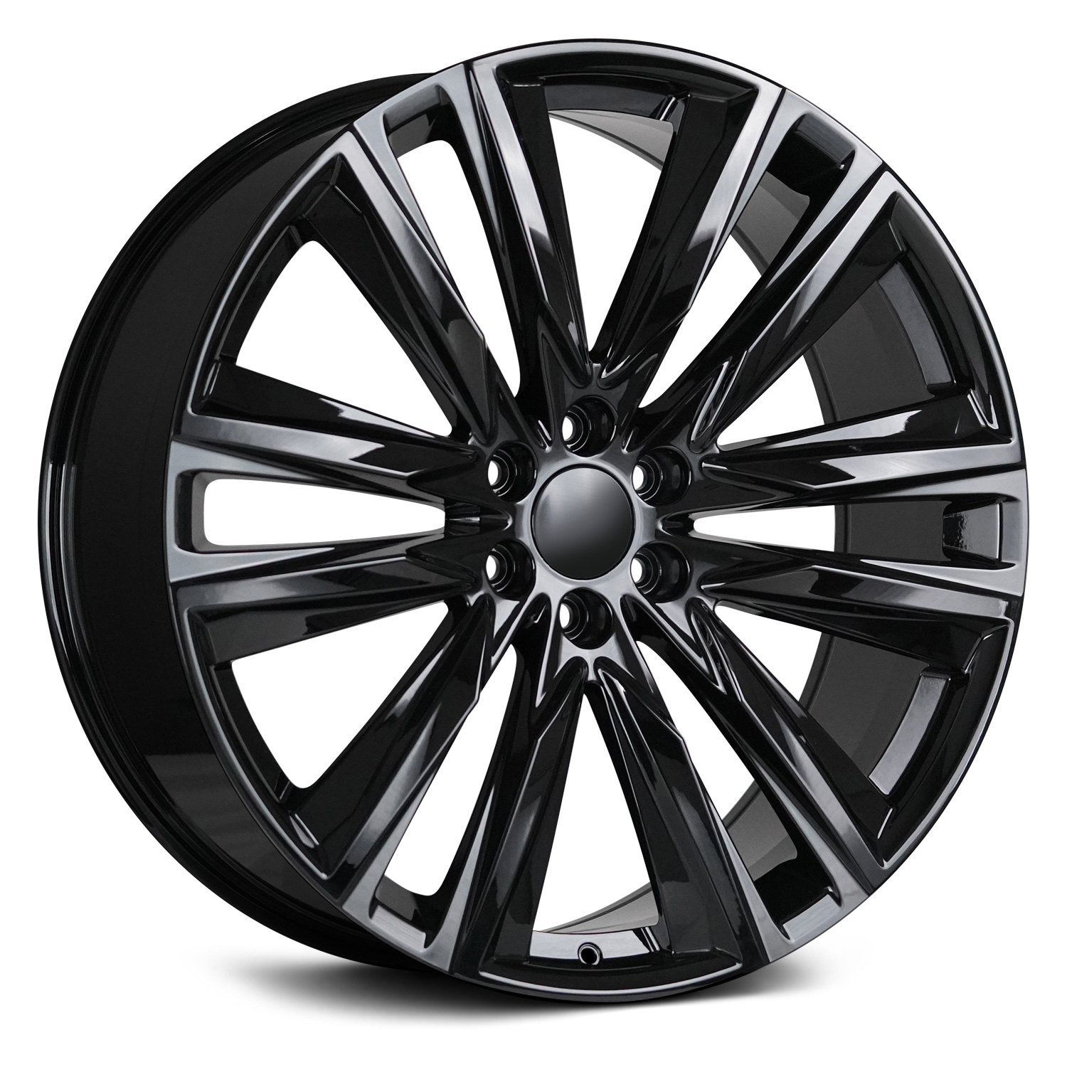 OE CONCEPTS® C35 2021 ESCALADE Wheels - Gloss Black Rims