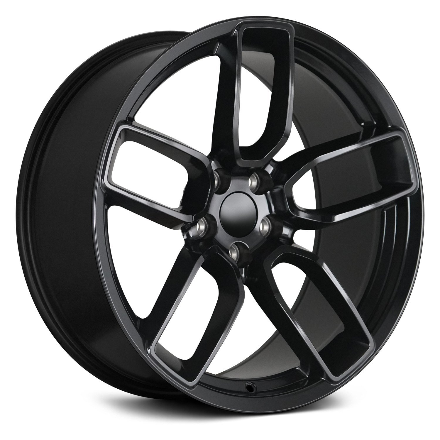OE CONCEPTS® DG07 CHALLENGER SRT Wheels - Gloss Black Rims - DG07 ...