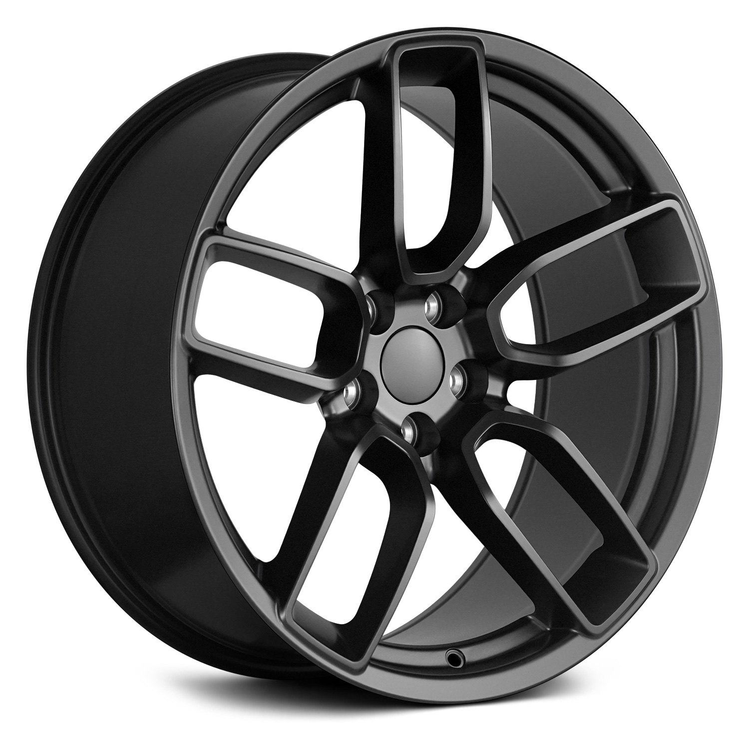 OE CONCEPTS® DG07 CHALLENGER SRT Wheels - Satin Black Rims