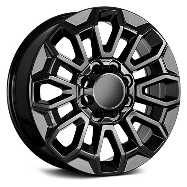 OE CONCEPTS® G21 2021-2023 GMC 2500 HD Wheels - Gloss Black Rims