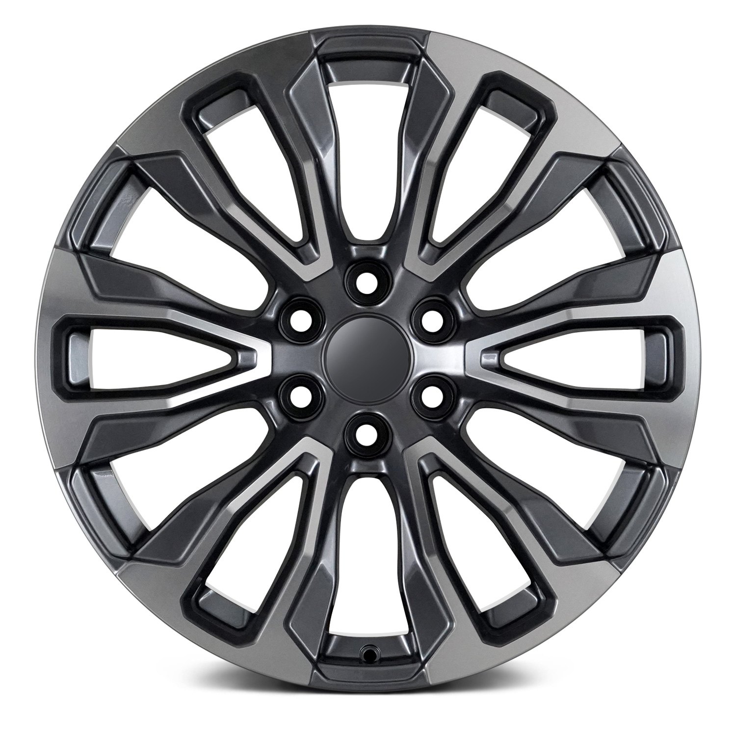 OE CONCEPTS® G29 GMC SIERRA AT4 Wheels - Gunmetal with Machined Face Rims