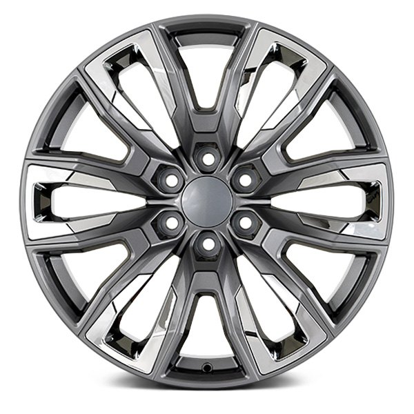 OE CONCEPTS® G30 2022-2023 GMC SIERRA DENALI Wheels - Gray with Chrome ...
