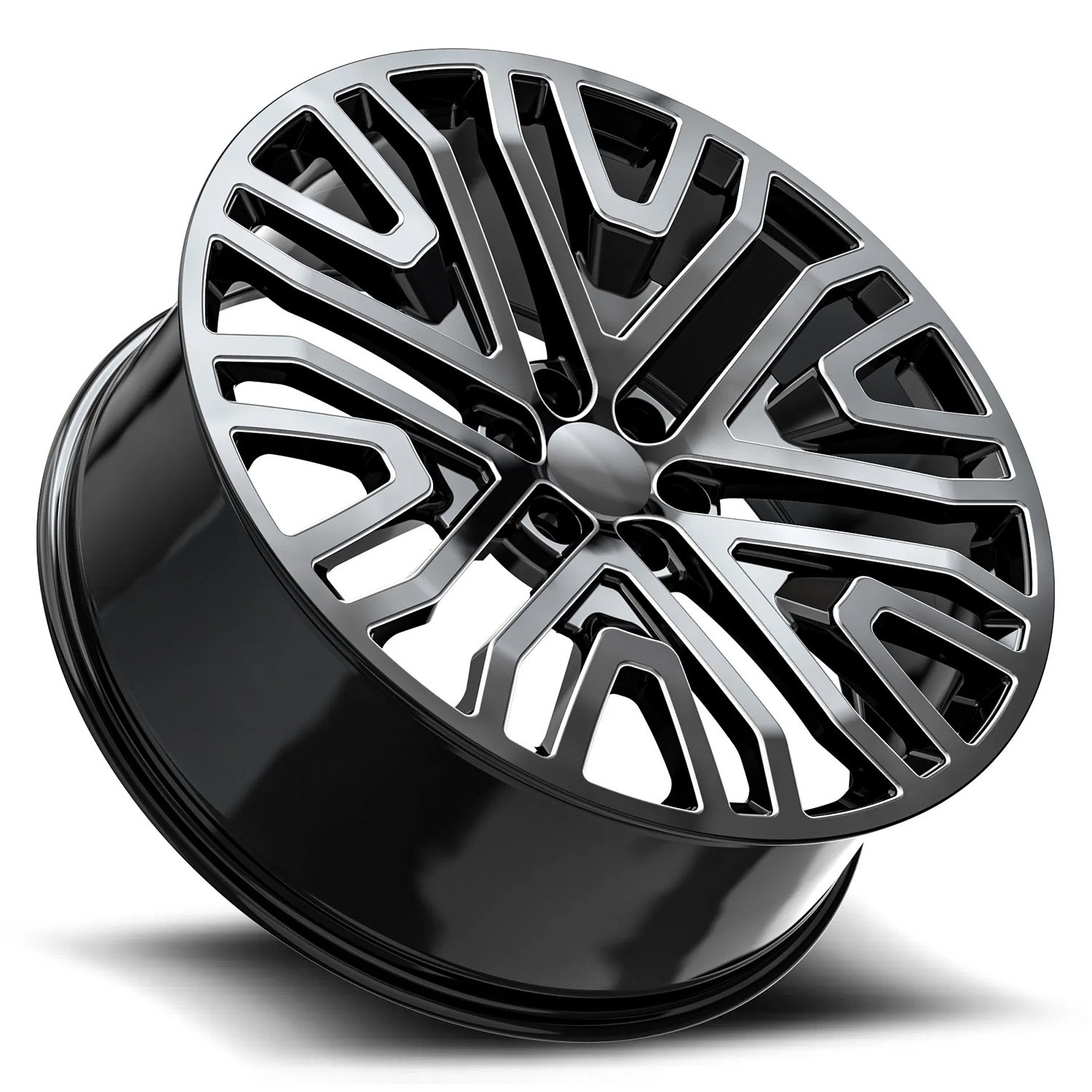 OE REVOLUTION® G-14 Wheels - Gloss Black with Milled Accents Rims