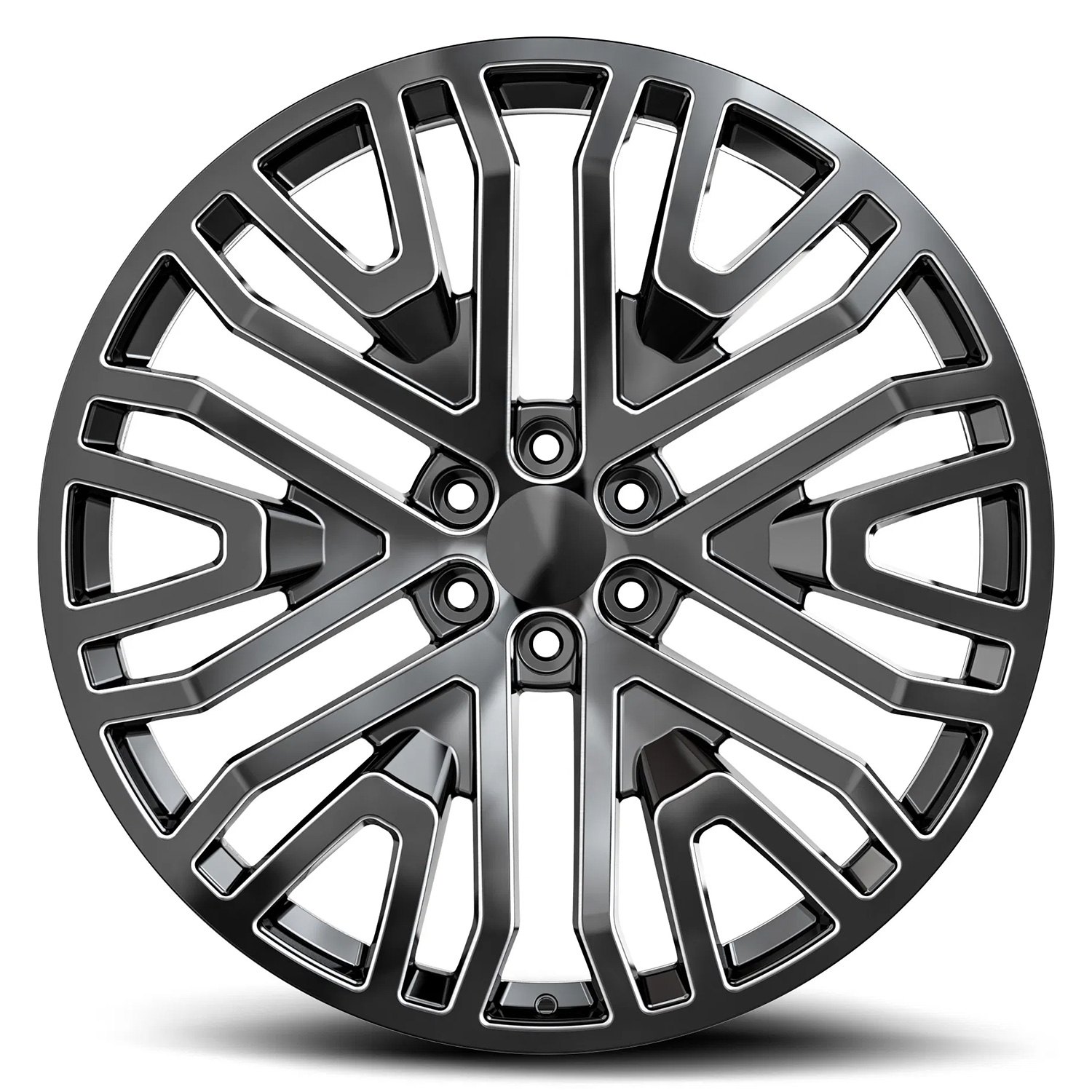 OE REVOLUTION® G-14 Wheels - Gloss Black with Milled Accents Rims - G14 ...