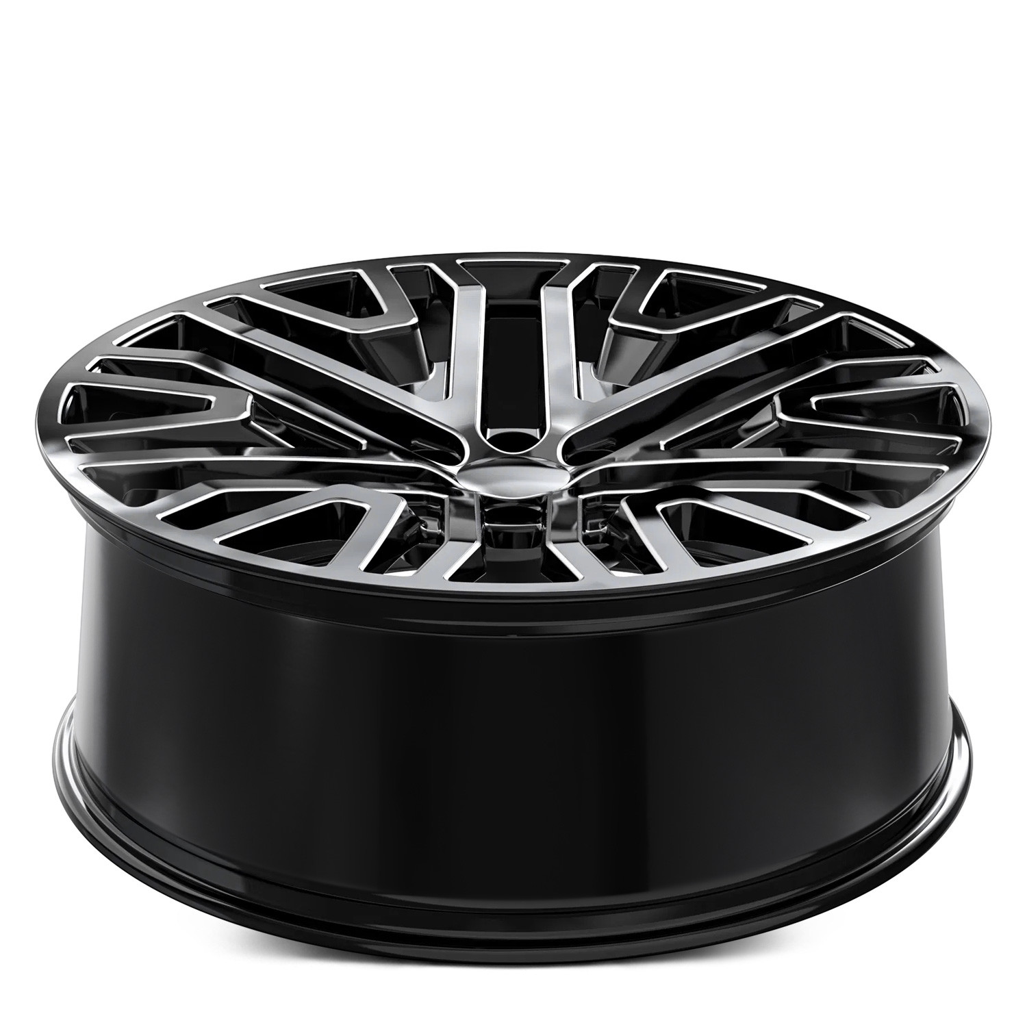 OE REVOLUTION® G-14 Wheels - Gloss Black with Milled Accents Rims