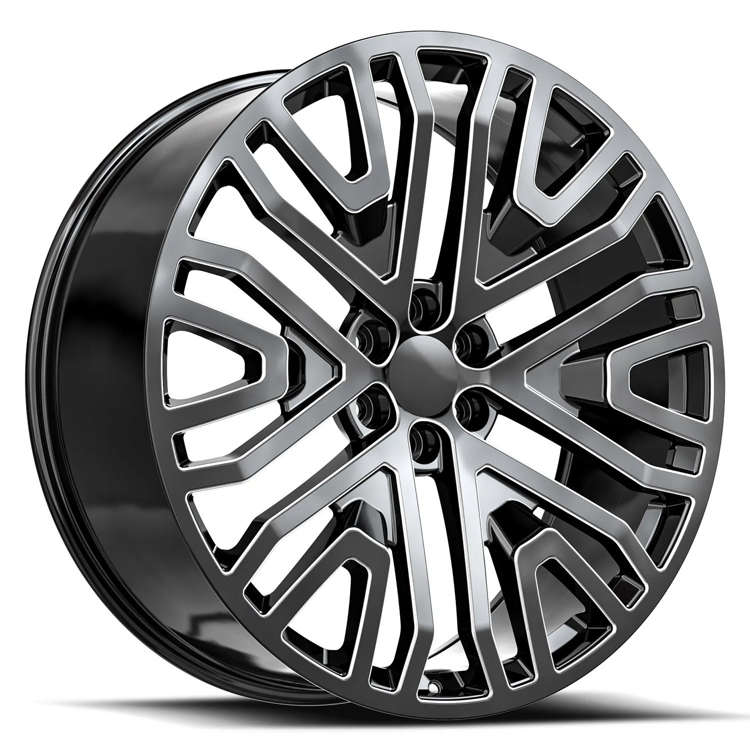 OE REVOLUTION® G-14 Wheels - Gloss Black with Milled Accents Rims - G14 ...