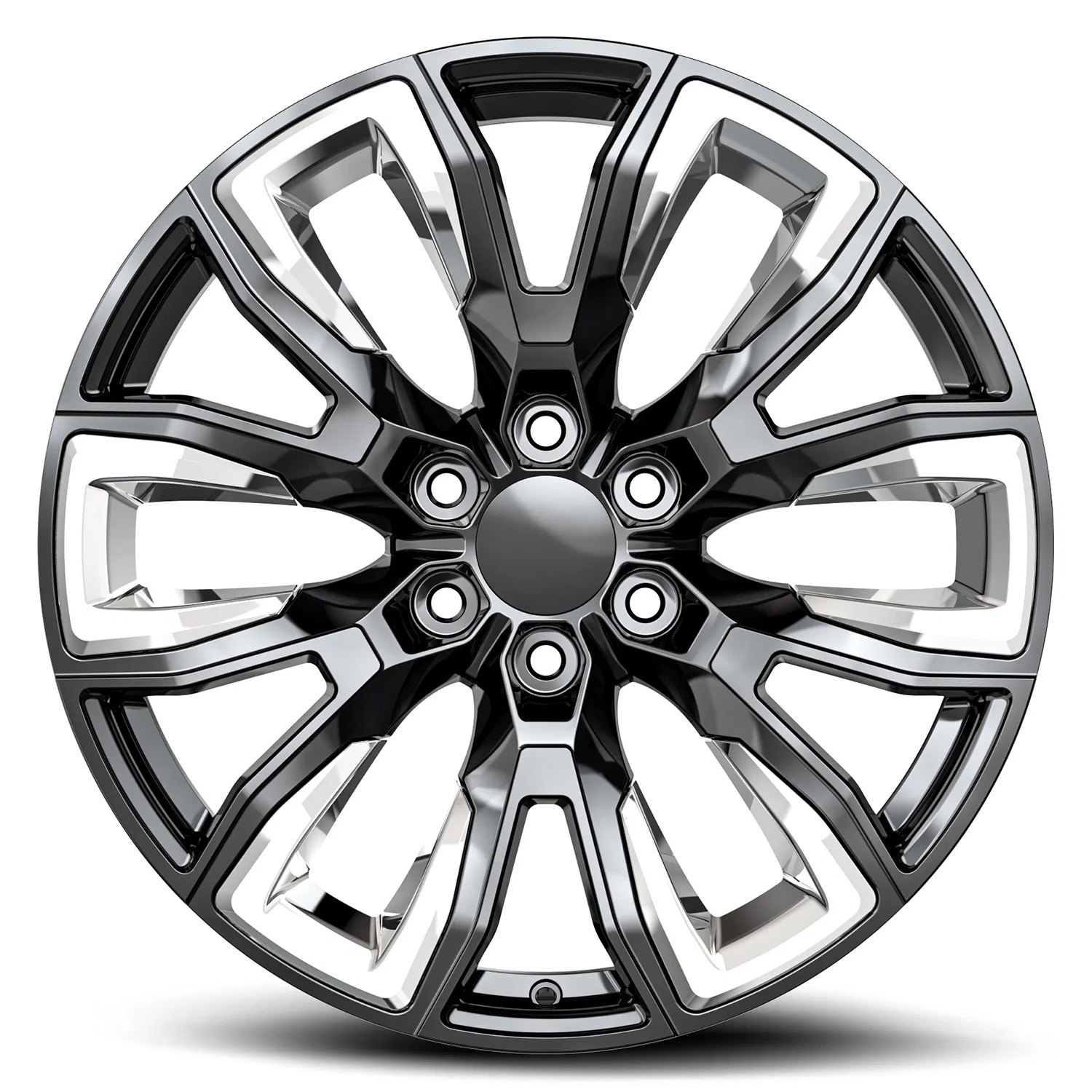 OE REVOLUTION® G-37 Wheels - Gloss Black with Chrome Inserts Rims - G37 ...