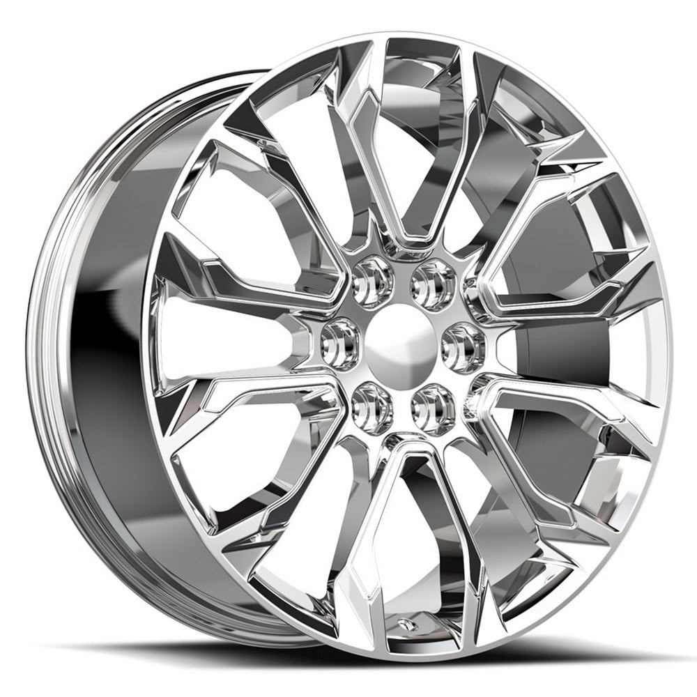 OE REVOLUTION® G-38 Wheels - Nano Chrome Rims