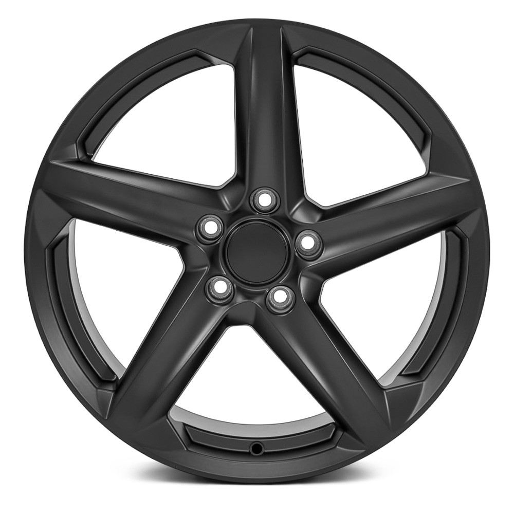 OE Wheels® 9511108 - 5-Spoke Satin Black 19x8.5 Alloy Factory Wheel ...