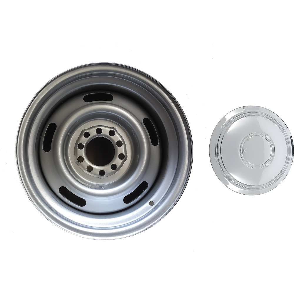 OER® 154731P - Classic Rally Argent Silver 15x7 Steel Factory Wheel