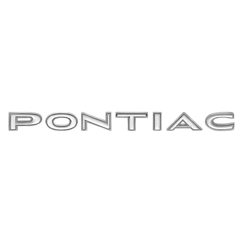 OER® K1049 - "Pontiac" Script Tail Panel Emblem