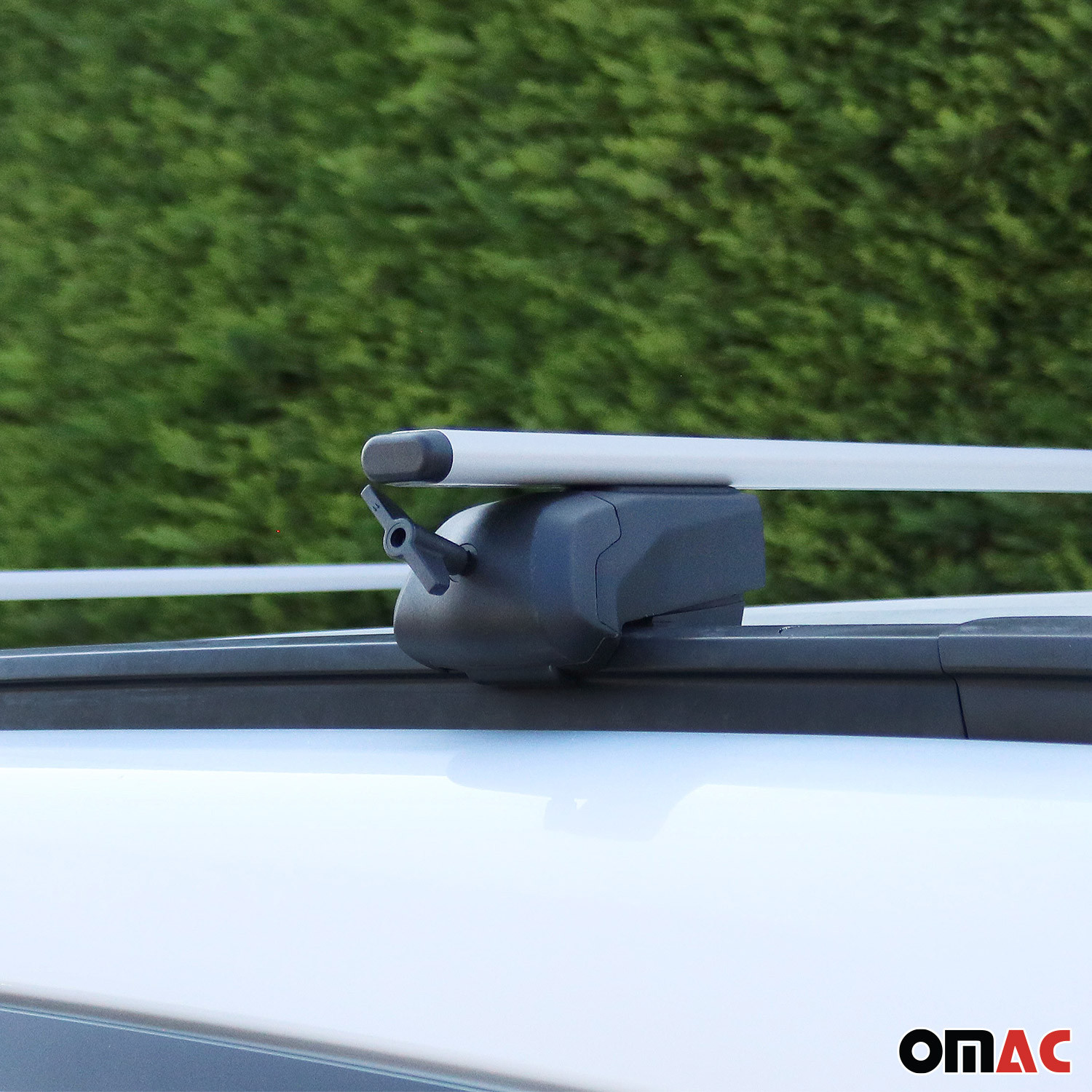 OMAC® G9000912XL - Silver Flush-Mounted Roof Rails Cross Bars