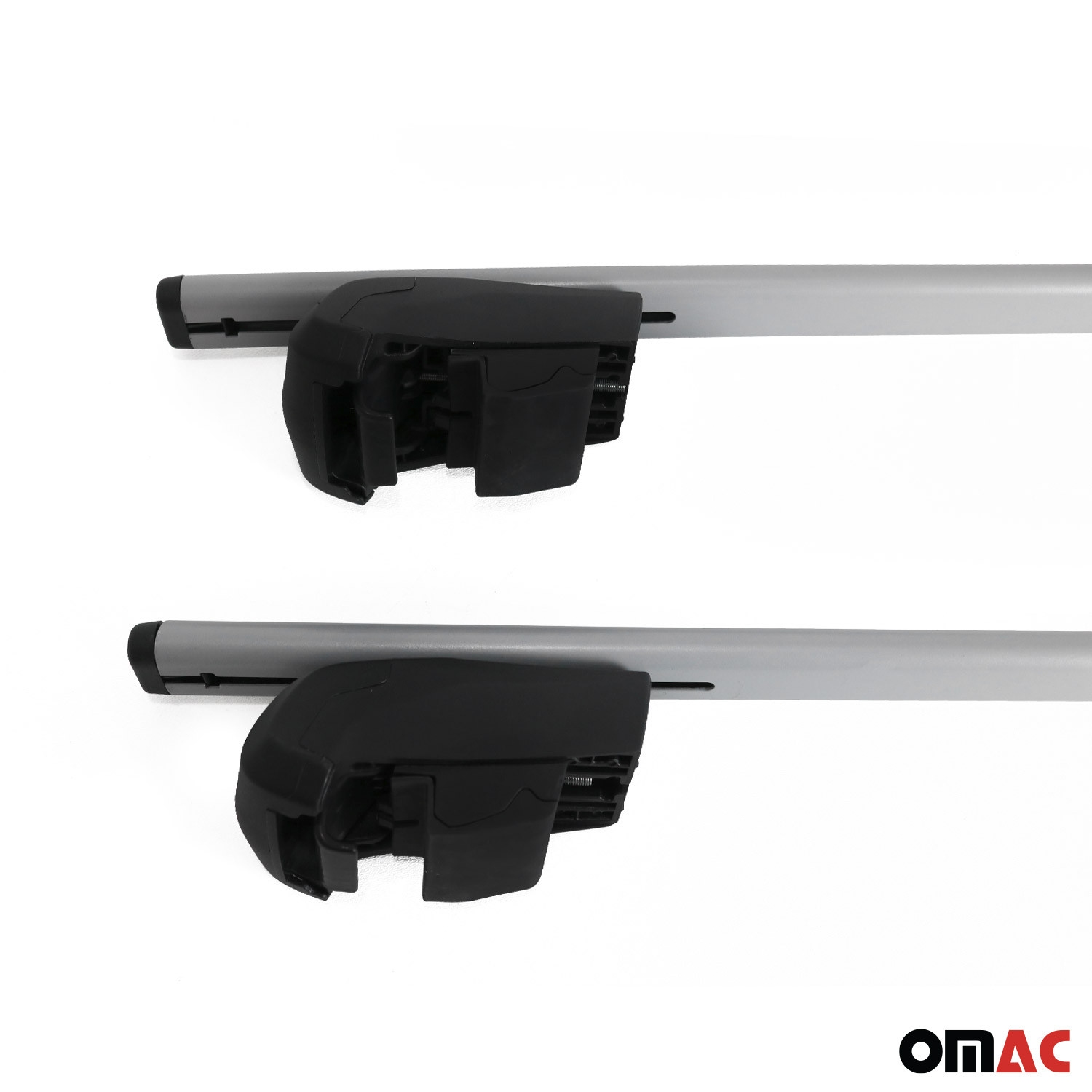 OMAC® G9000912XL - Silver Flush-Mounted Roof Rails Cross Bars