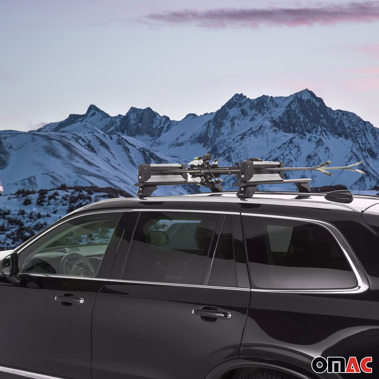 OMAC® U024390 - 23.6" Ski-Snowboard Roof Rack