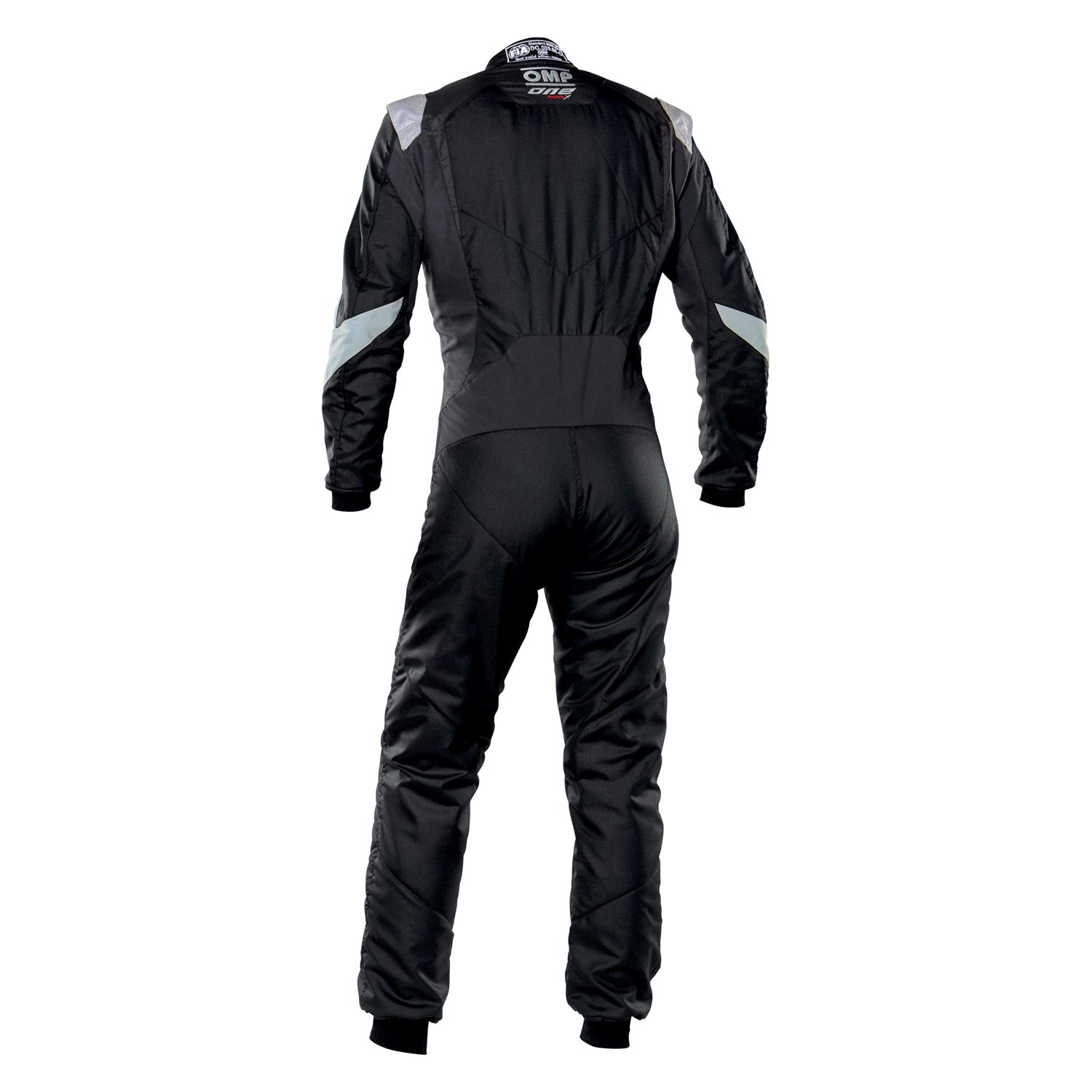 OMP® IA0186117154 - One EVO X Series Black/Silver 54 Racing Suit